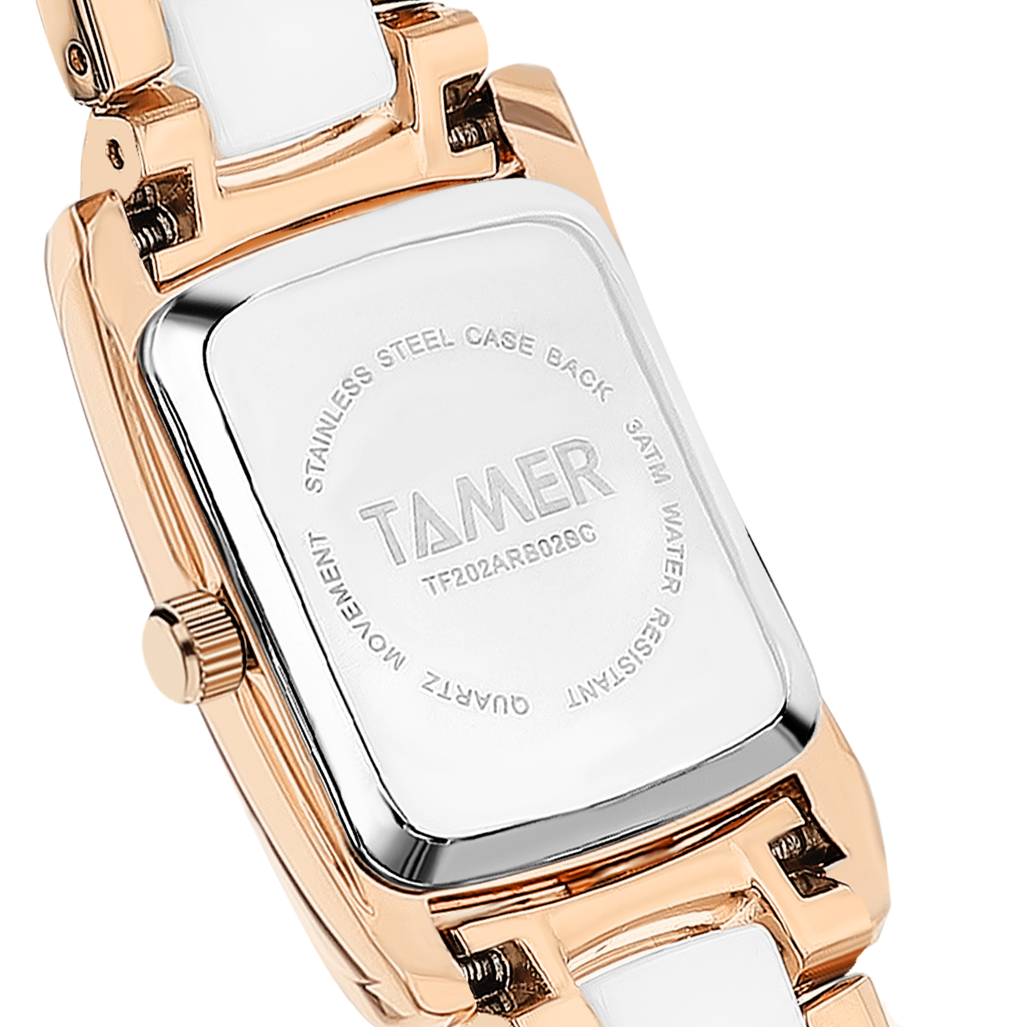 Часы женские TAMER TAMER T21-20-0-AZZ-BC-RWW: металл, фианит — купить в ...
