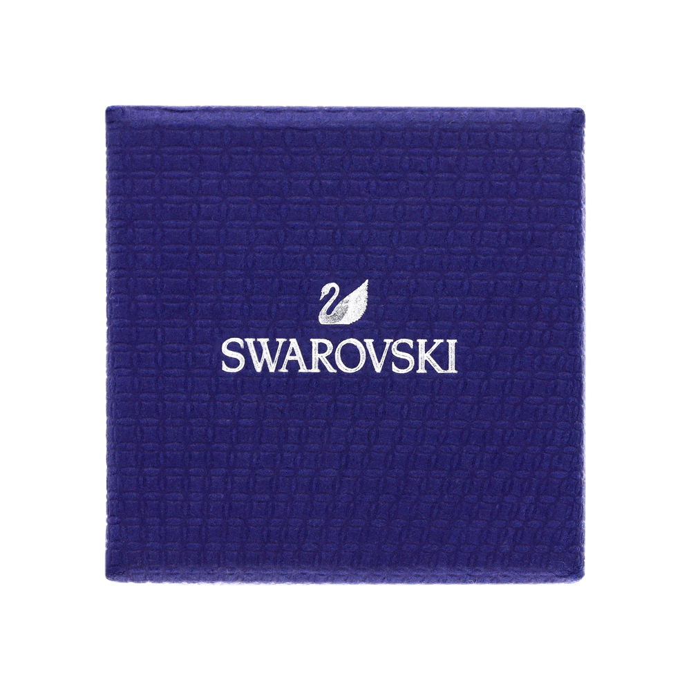 Стальное кольцо в подарочной упаковке с кристаллами Swarovski SWAROVSKI ...