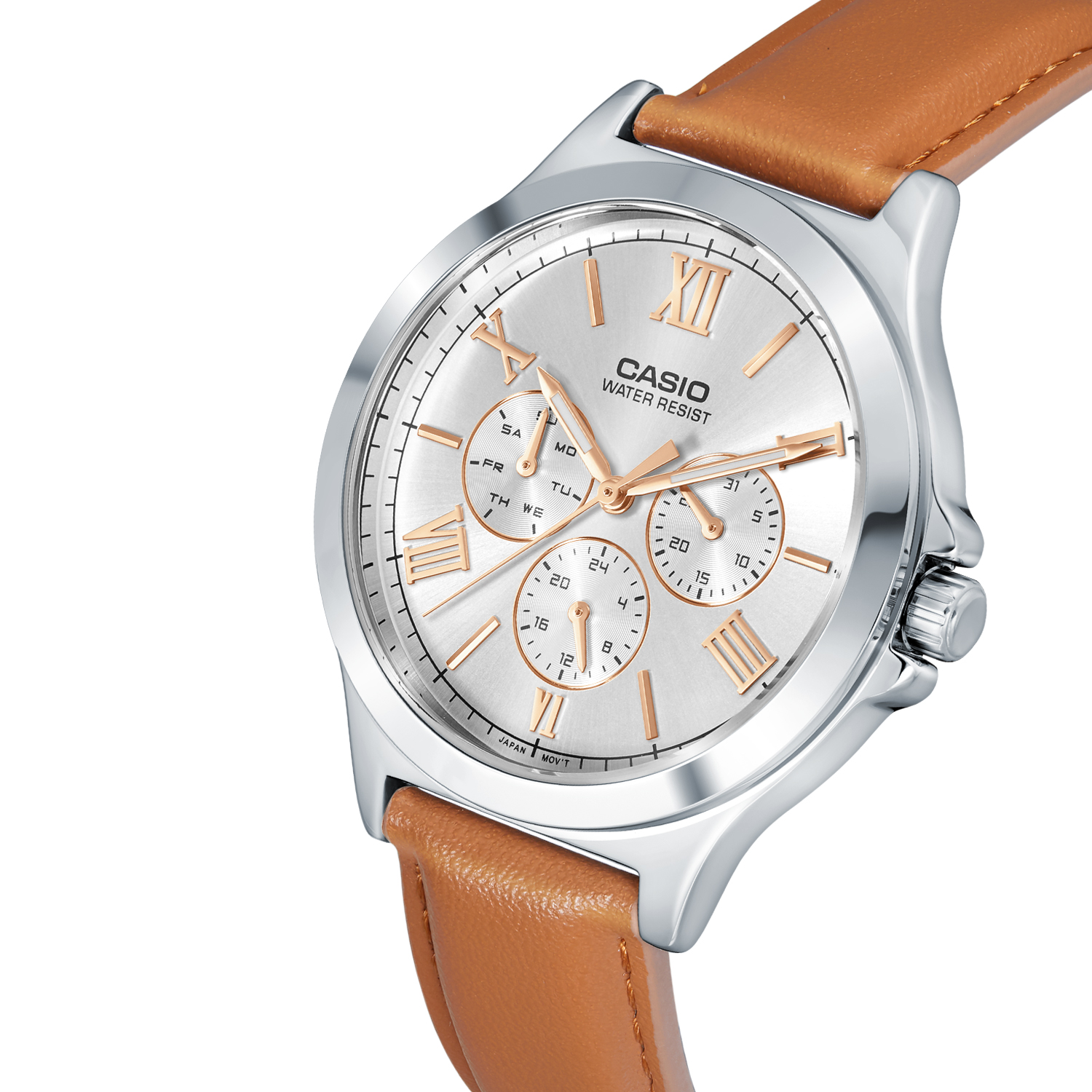 Часы мужские CASIO MTP-V300L-7A2: сталь — купить в интернет-магазине SUNLIGHT, фото, артикул 359155
