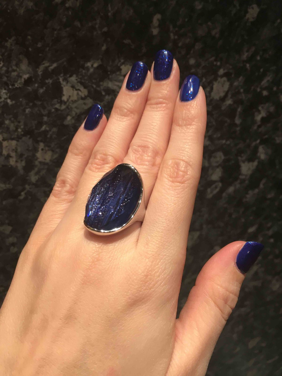 Серебряное кольцо с алпанитом SUNLIGHT: белое серебро 925 пробы ...